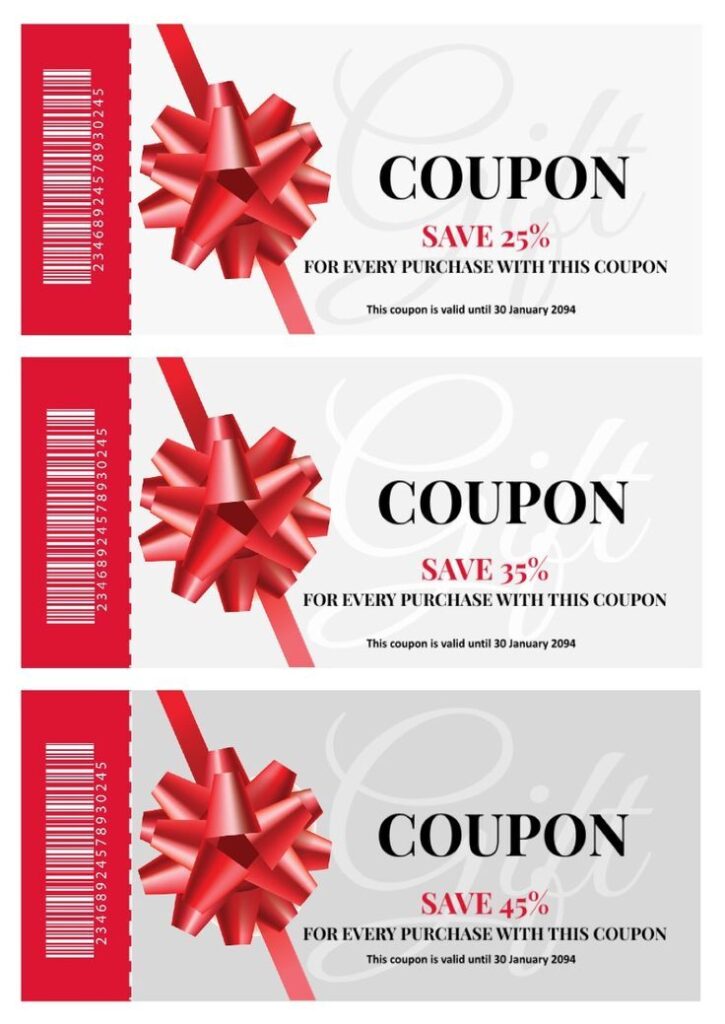 Coupon Label - Brahi Forms
